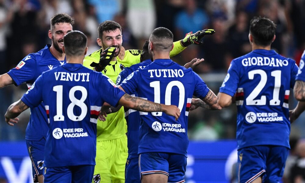 Sampdoria-Nuova Camunia, anche Fabio Paratici presente sugli spalti ... Sampdoria-Nuova Camunia, anche Fabio Paratici presente sugli spalti ...